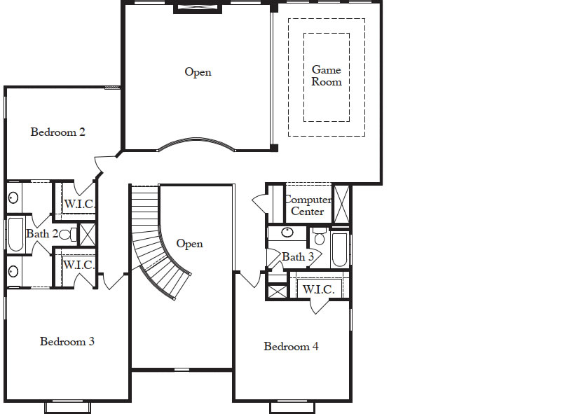 Plan 4408 | Texas Homes